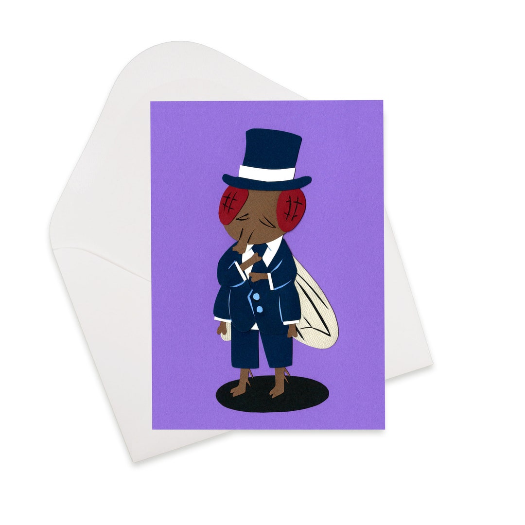 Lookin' Fly Fun Punny Greeting Card Cute Pun Card - Etsy