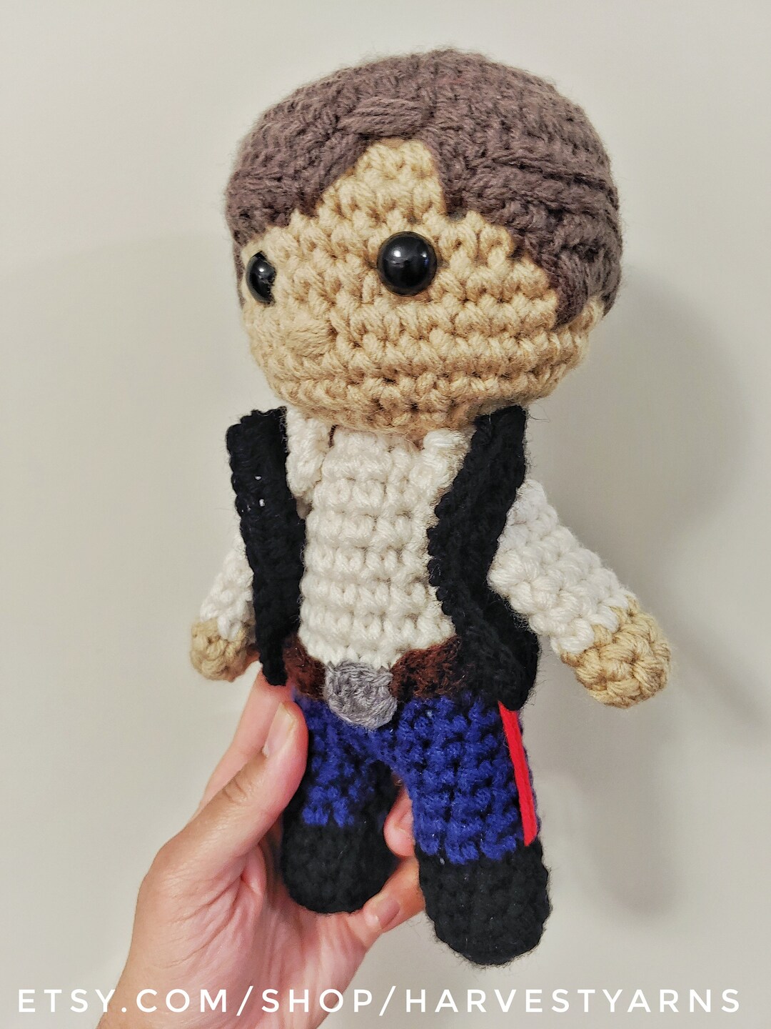 Solo Handmade Doll, Han Crochet Amigurumi, Classic Movies, Retro Films ...