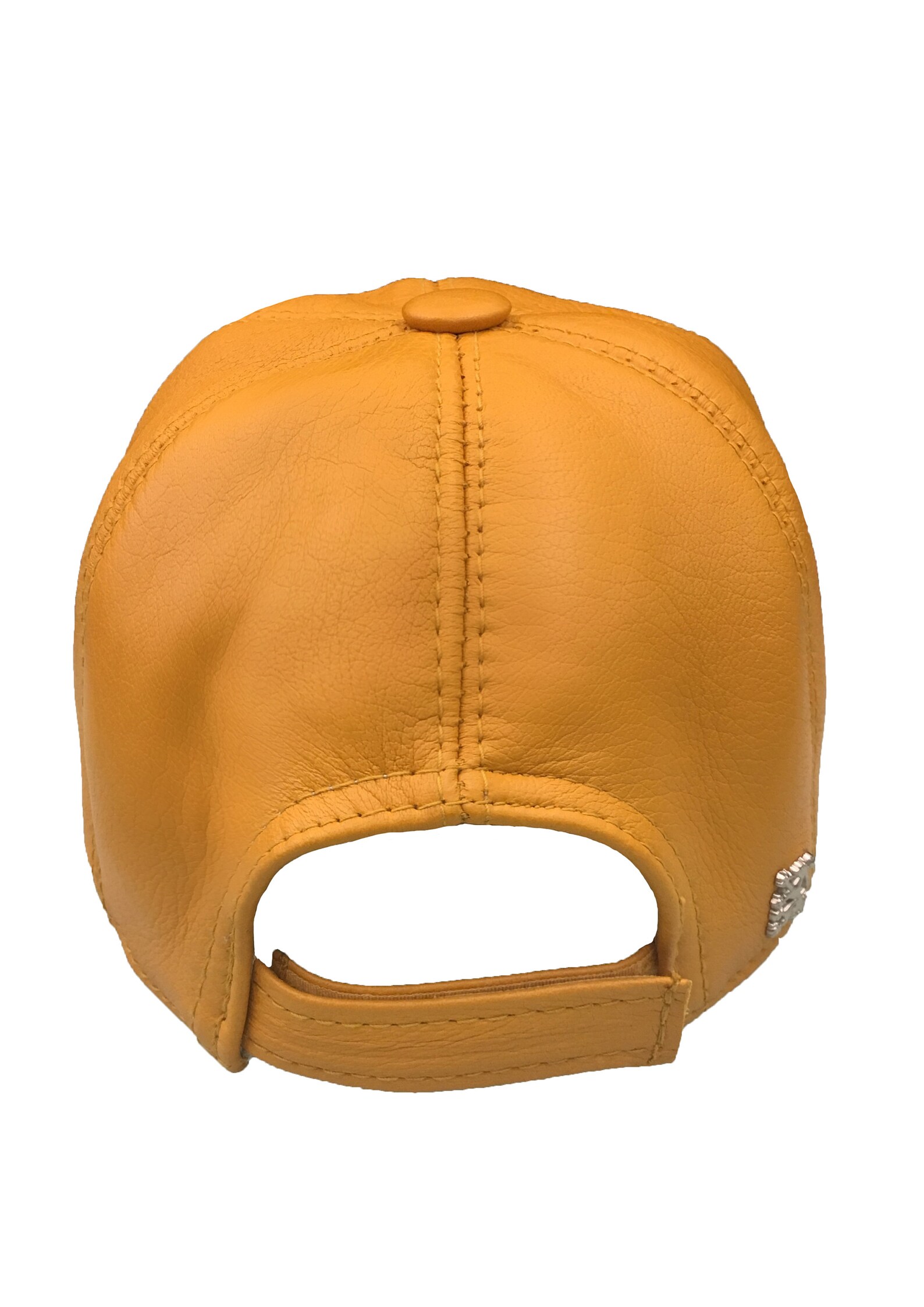 Yellow Leather Cap - Etsy