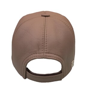 The Dark Brown Leather Cap - Etsy