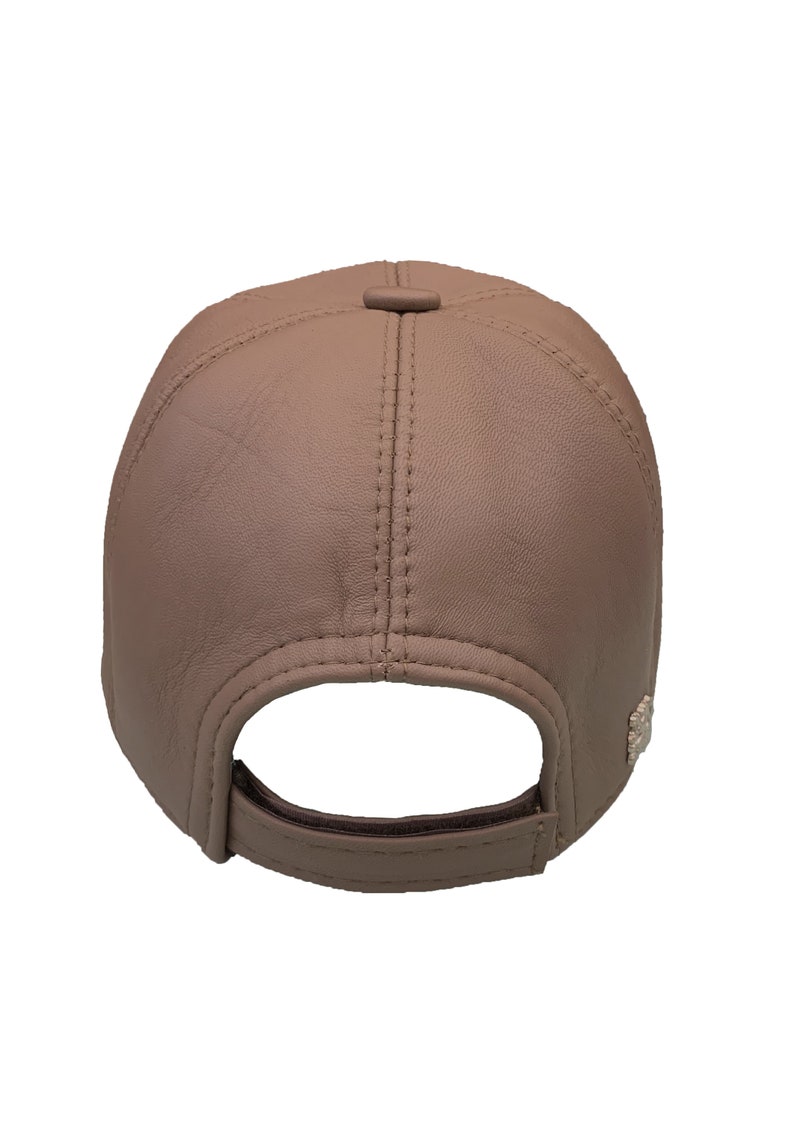 The Dark Brown Leather Cap - Etsy