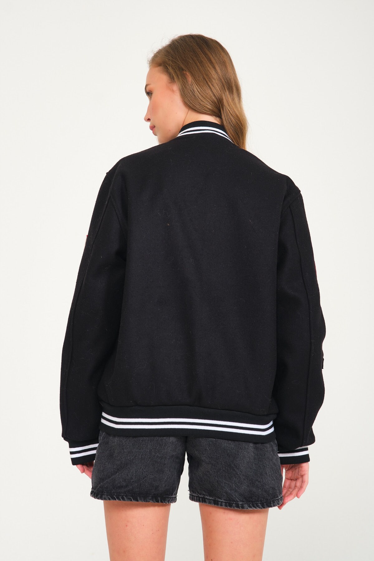 College Patch Jacket - Etsy