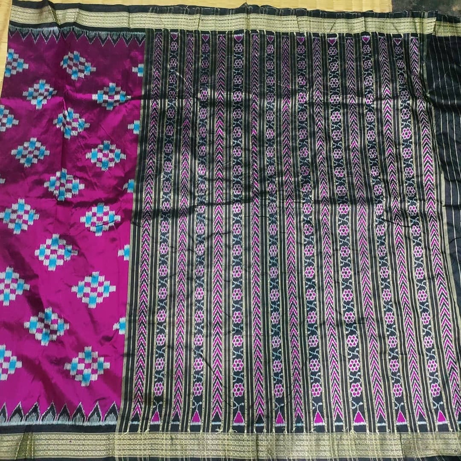 Odisha Silk Sarees Free Falls and Pikko DHL Shipping in 4 - Etsy