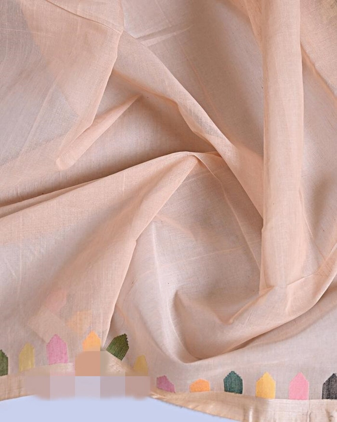 Reshom Jamdani/muslin Jamdani/tantuja Muslin Jamdani/indian - Etsy