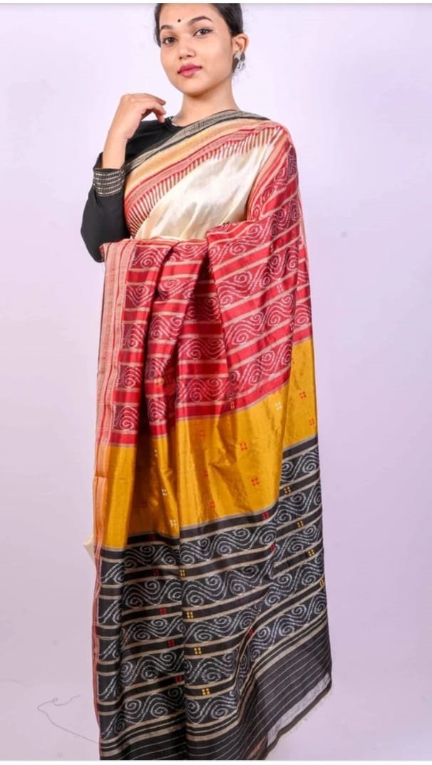 Odisha Silk Sarees free Falls and Piko DHL Shipping in 4 to - Etsy