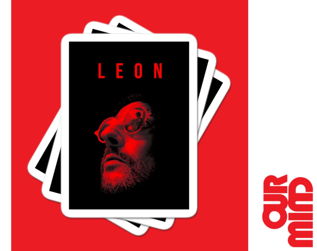LEON MOVIE STICKER - Cult Movie Classic Film Cinematography Lover ...