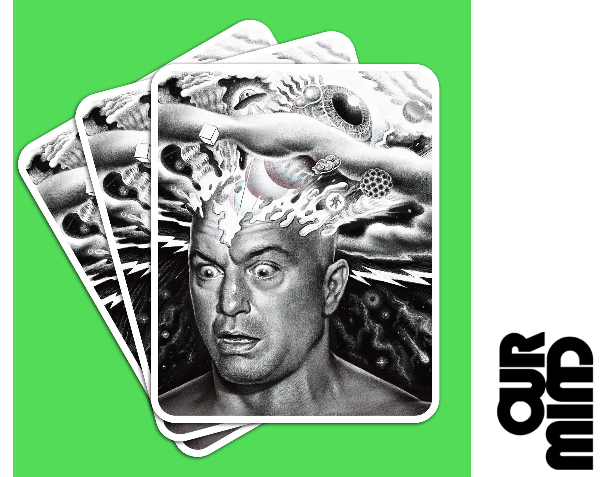 JOE ROGAN EXPERIENCE Sticker Psychedelic Dmt Lsd Trip - Etsy