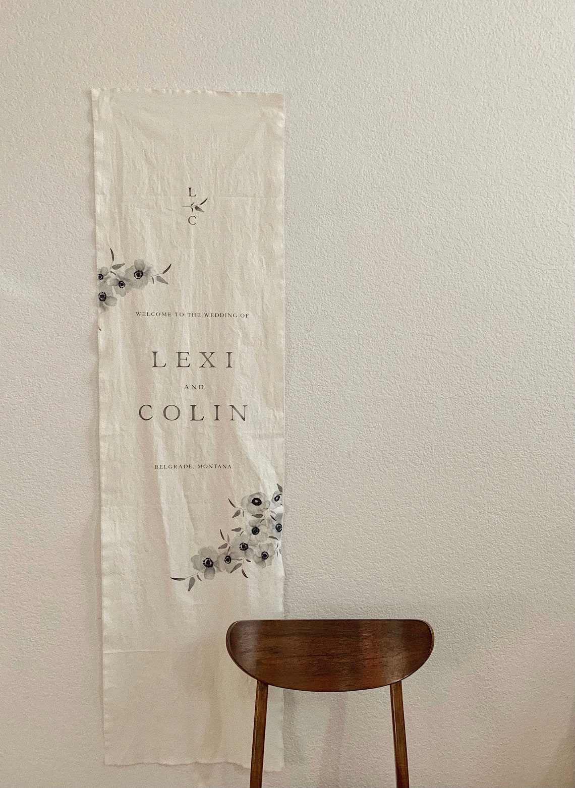 ADD EXTRA LENGTH / Custom Tapestry/ Photo Tapestry/ Wedding Fabric ...
