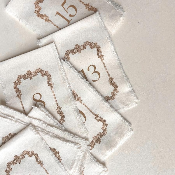 Fabric Numbers - Etsy