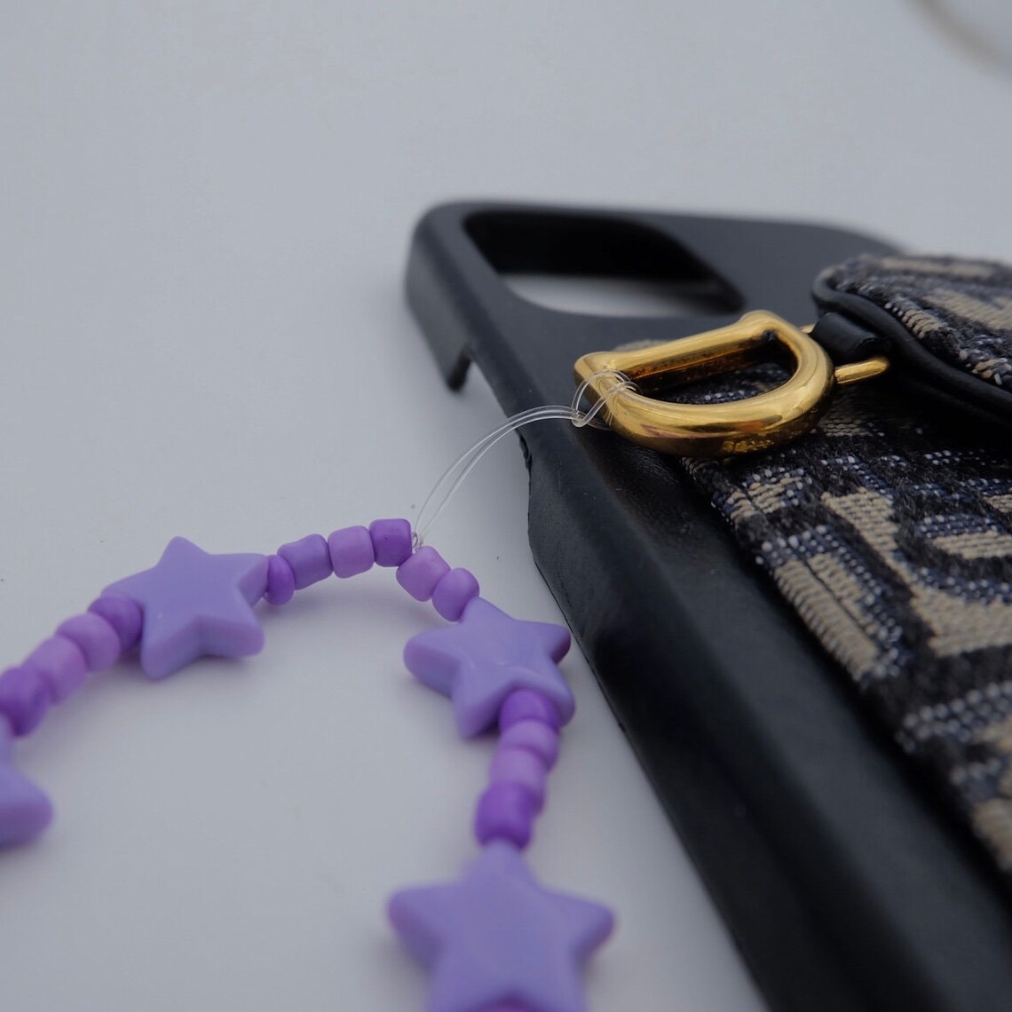 Aesthetic Purple Phone Charm / Cute Pinterest Girl Phone Charm / Purple ...