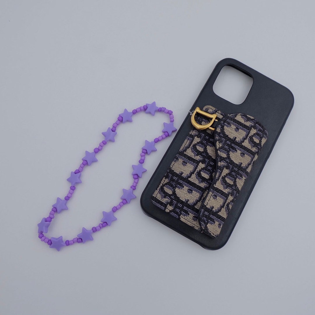 Aesthetic Purple Phone Charm / Cute Pinterest Girl Phone Charm / Purple ...