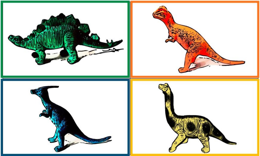 Dinosaur Fact Flashcards - Etsy