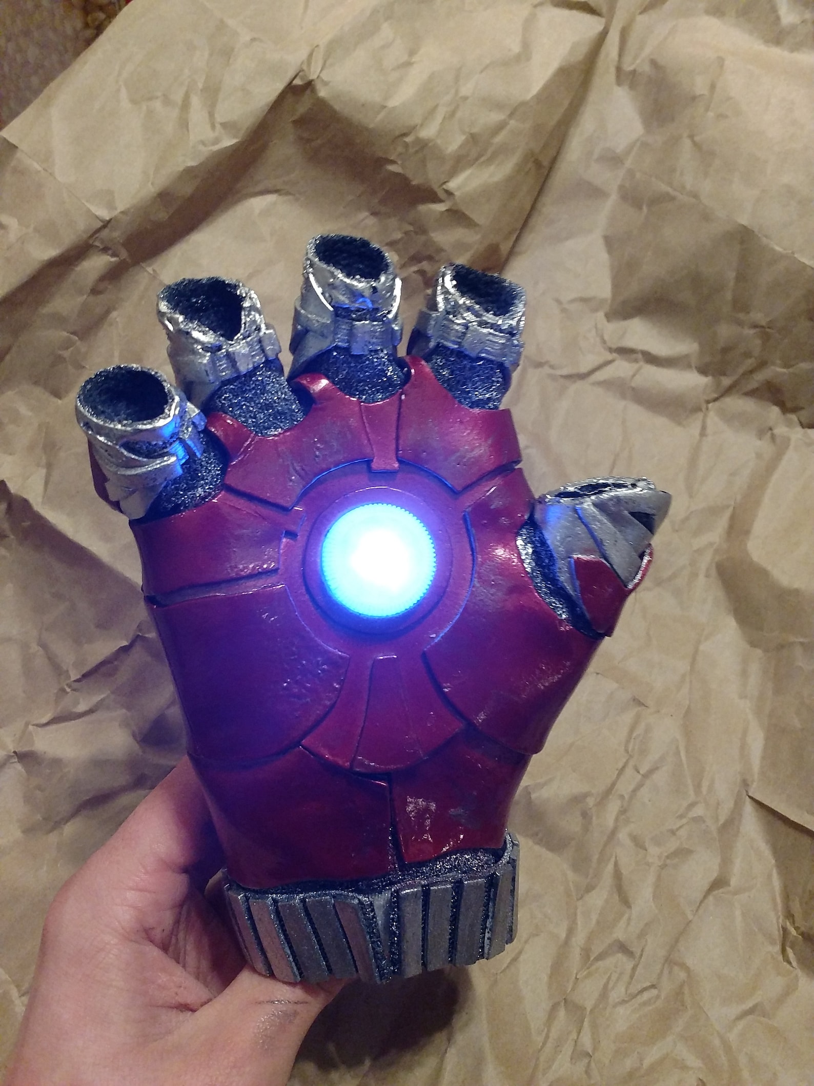 Iron Man Watch Gauntlet Civil War Template - Etsy