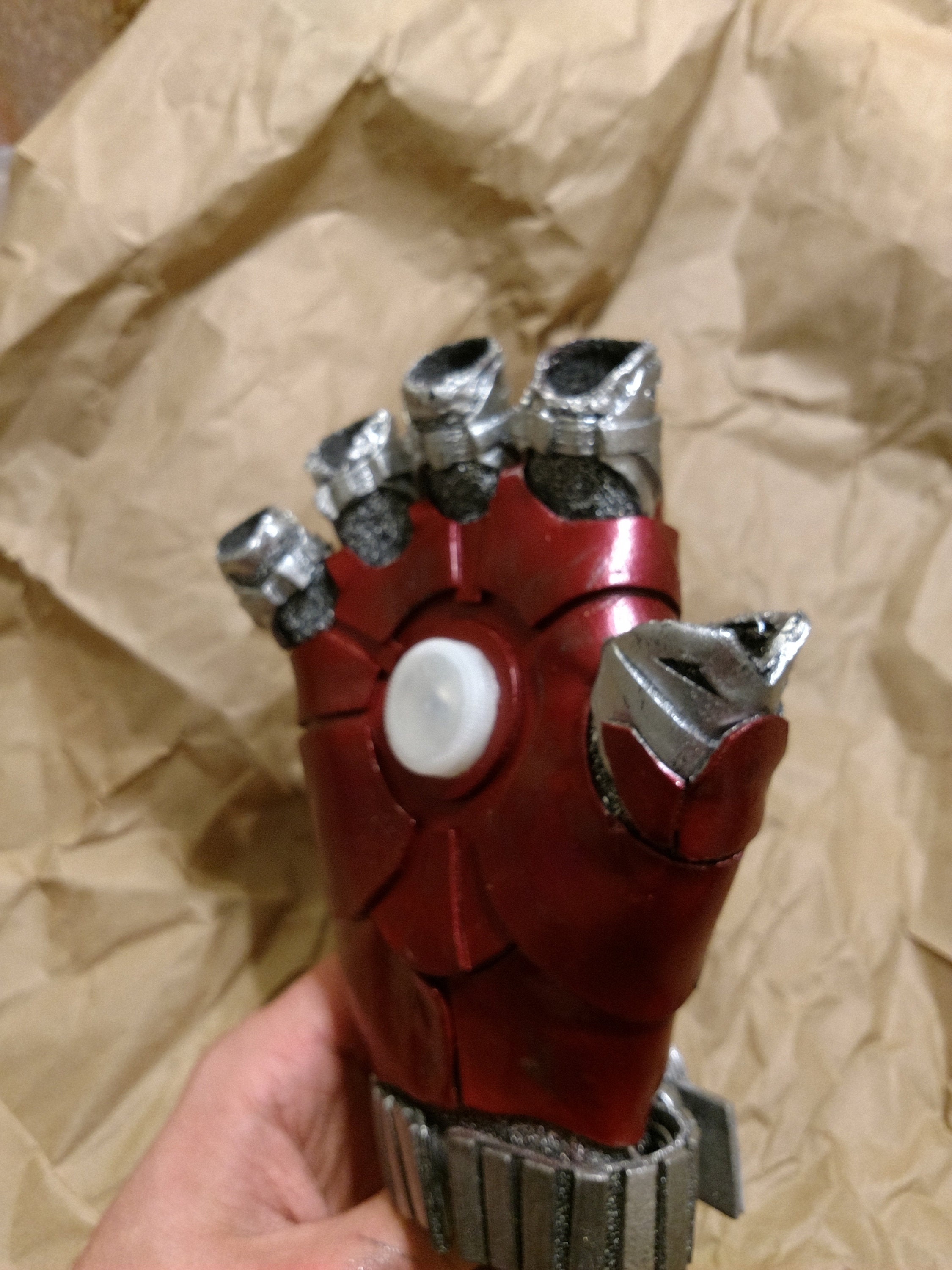 Iron Man Watch Gauntlet Civil War Template - Etsy