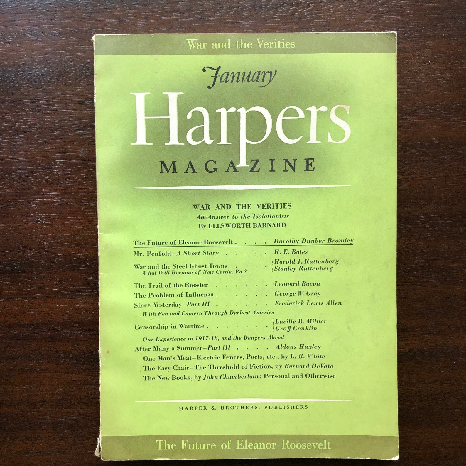 Single Issues of Harper Magazine From 1940 - Etsy