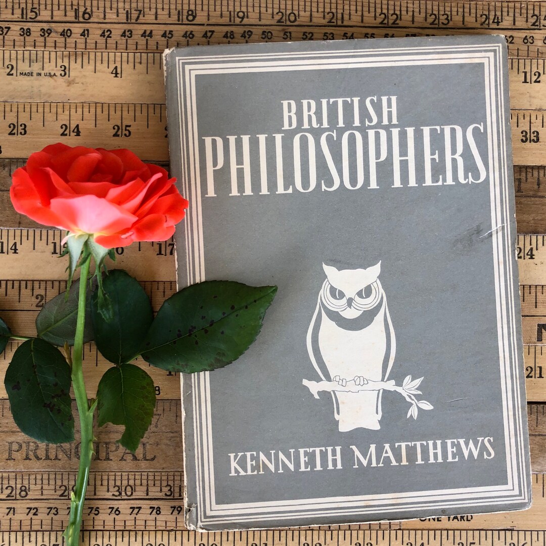 British Philosophers, Hardcover Book by Kenneth Matthews, 1943 - Etsy