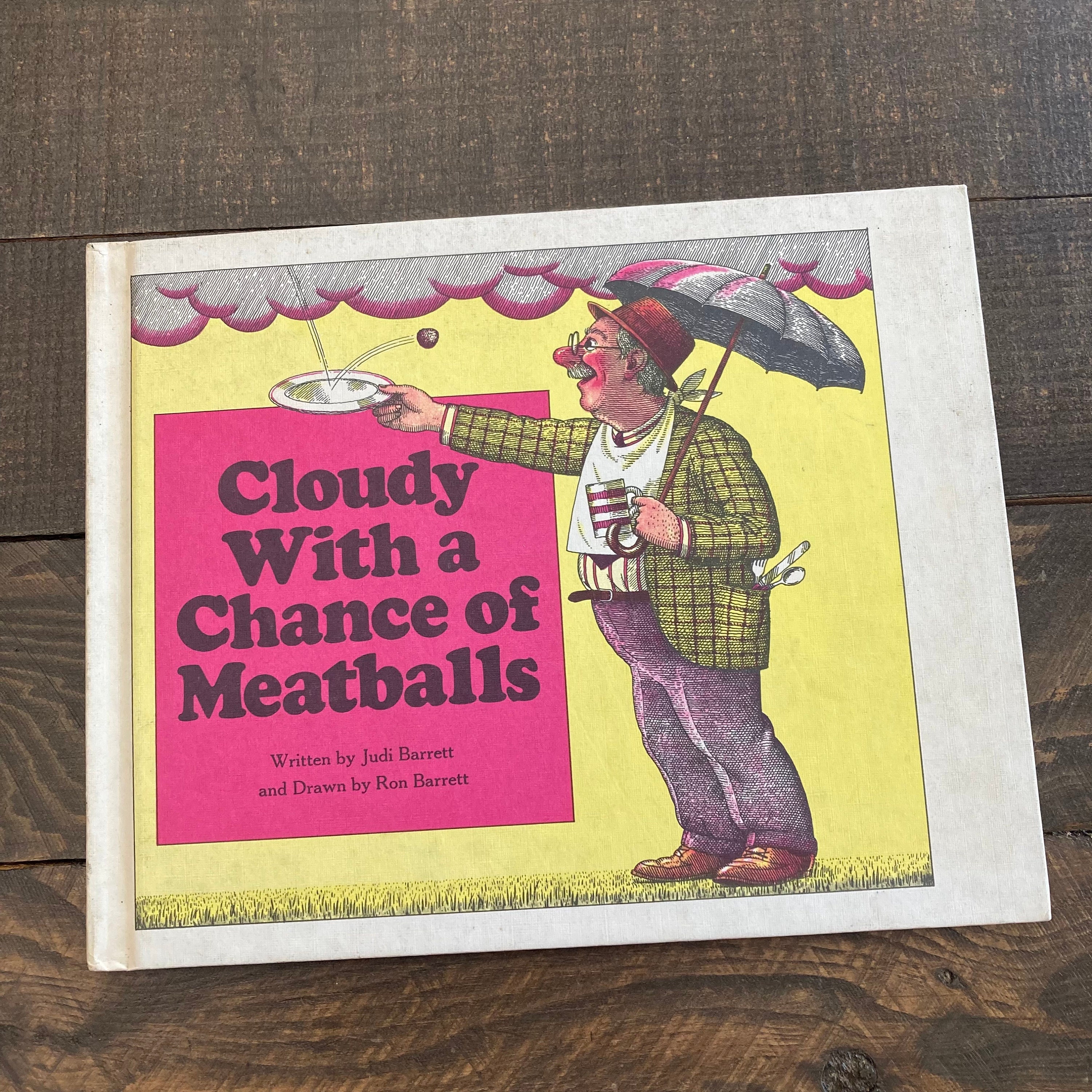 Cloudy With A Chance Of Meatballs Book Cover