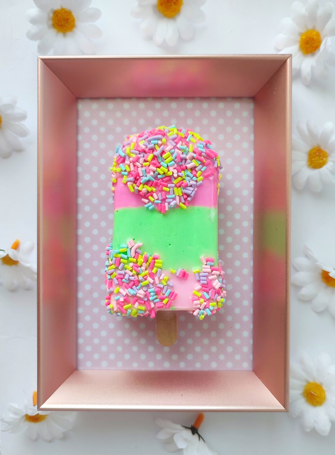 Neon Pop Art, Popsicle to Hang, Home Decoration Painting, Epoxy Resin ...