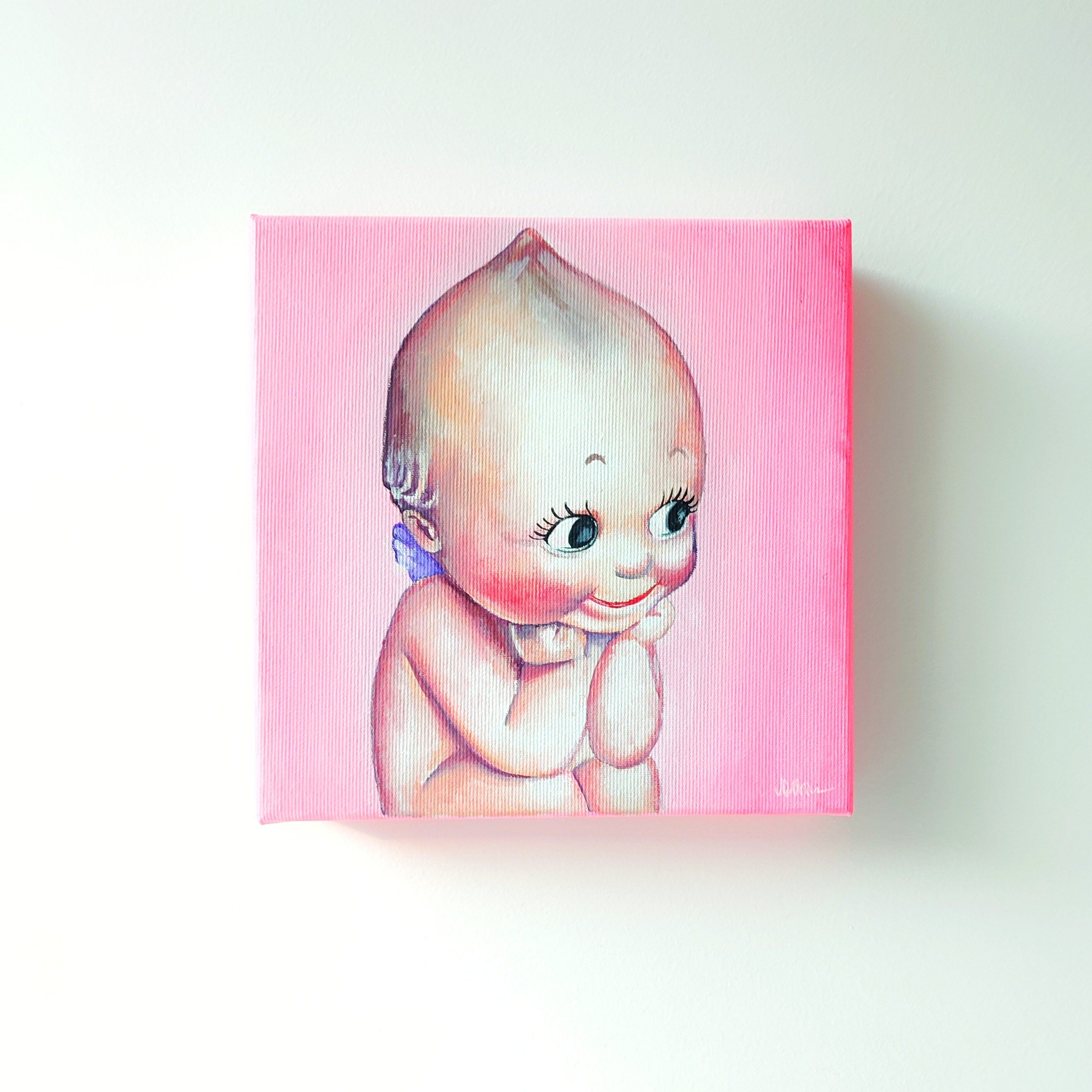 Kewpie Pop Art Aesthetic Art Retro Art Doll Toy Acrylic - Etsy
