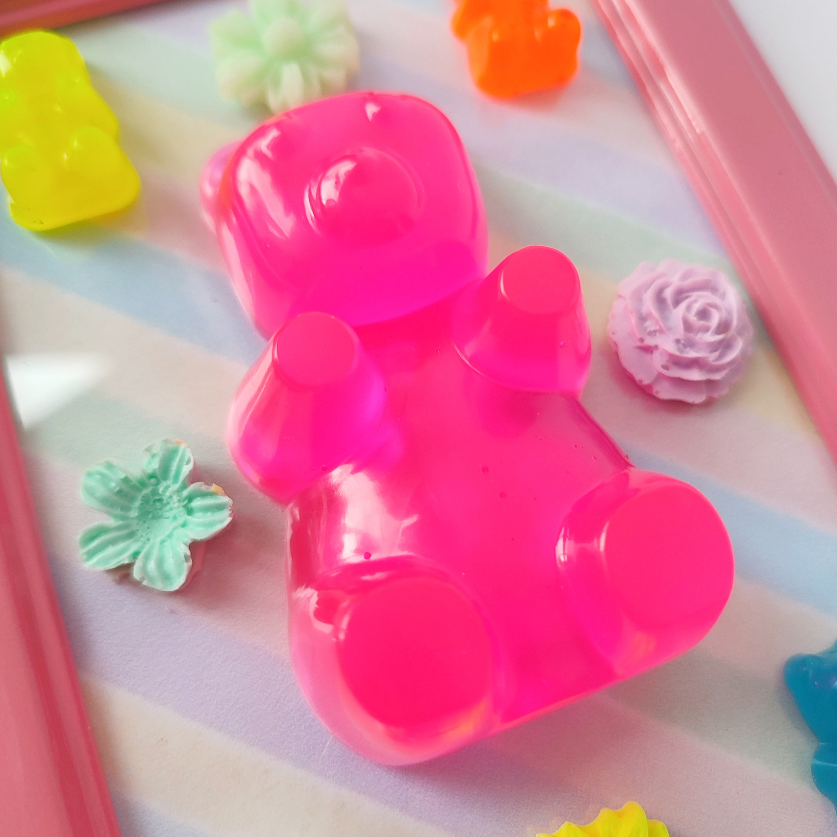 Gummy Bears, Pop Art Painting, Home Decoration, Candy Wall Art, Epoxy ...