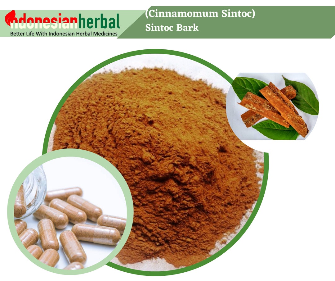 FRESH POWDER Pure Sintoc Bark cinnamomum Sintoc Organic Wildcrafted - Etsy