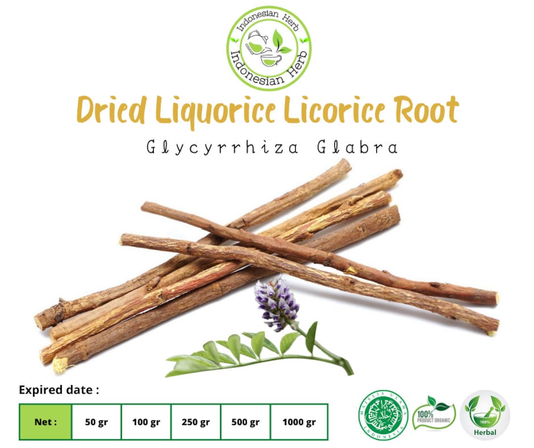 Dried Liquorice Licorice Root Dry Stick Glycyrrhiza Glabra Herbs Spices ...