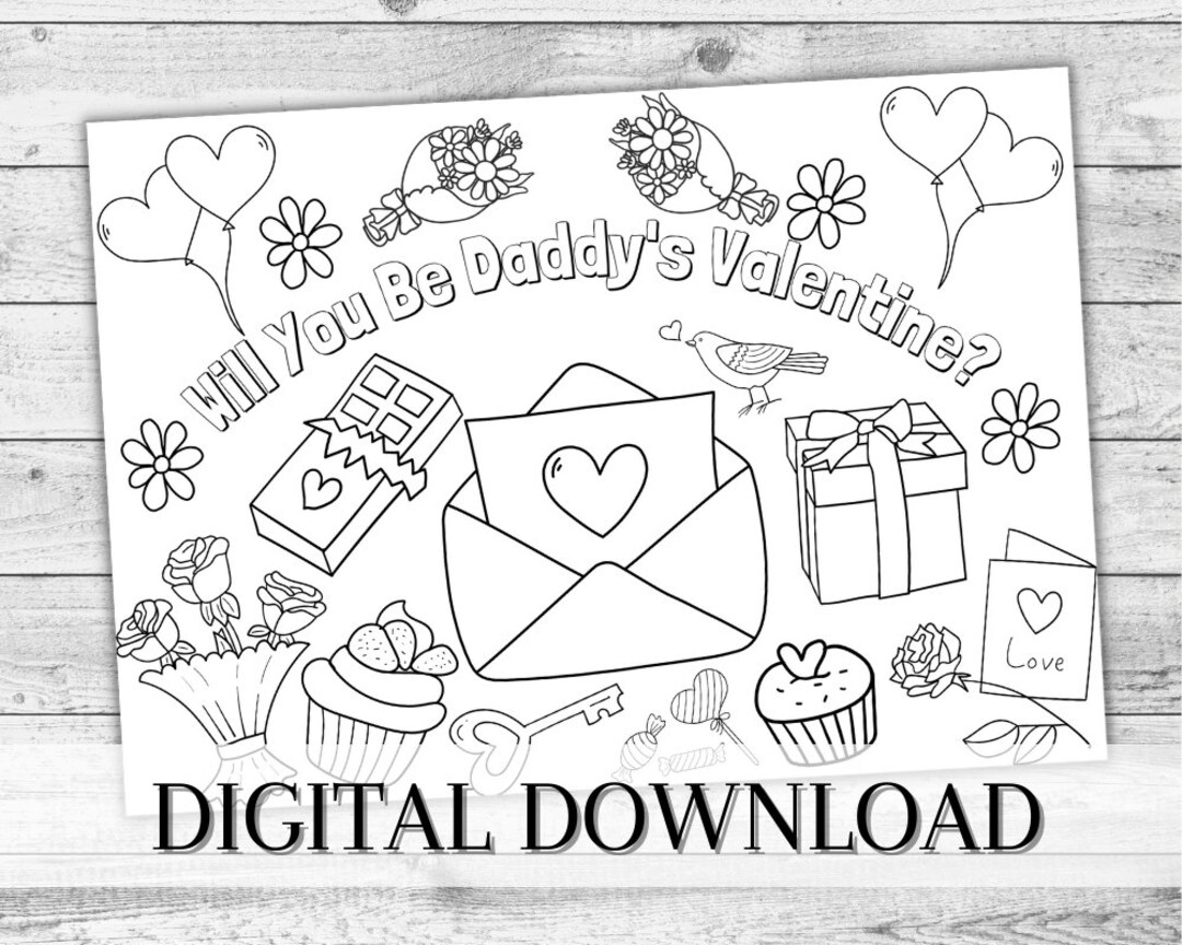 Hoja de actividades para colorear para niños Serás el día de San ...