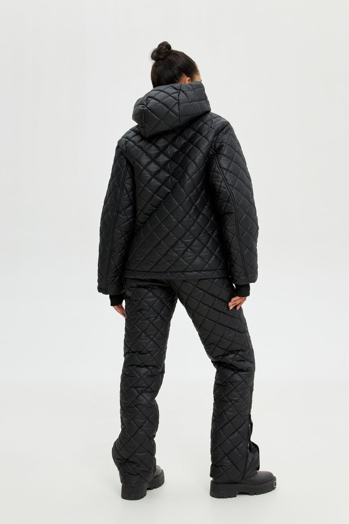 Snowboarding Suit Ski Suit Woman Ski Jacket Snowsuit Women Black Ski ...