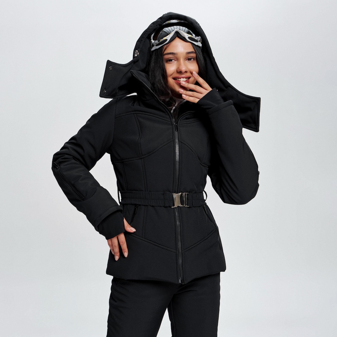 White Ski Suit Ski Jacket Winter Overcoat Ski Parka Ski Jacket ...