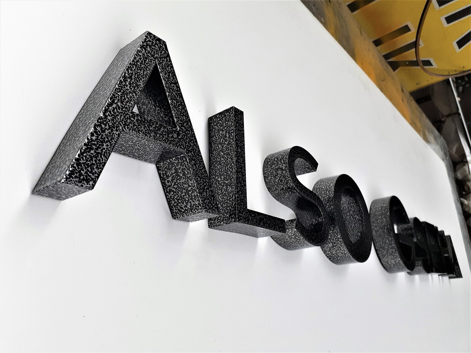 Channel Letter Sign Aluminum Forged Letter Custom Laser Cut | Etsy