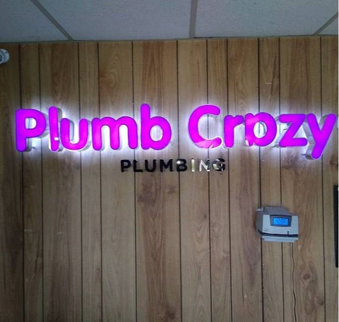 Storefront Sign, Channel Letter Signage, Outdoor Backlit Sign, Store ...