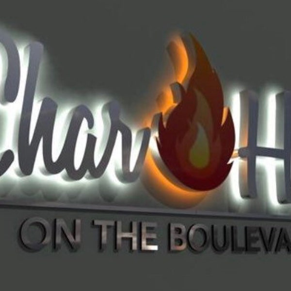 Back Lit Sign - Etsy
