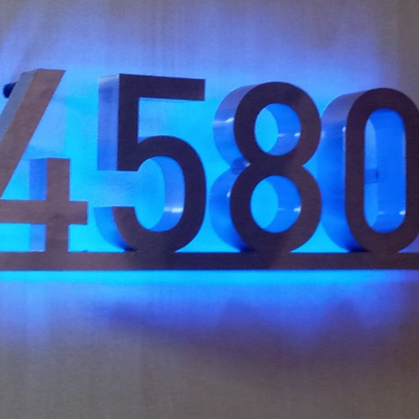 Led House Numbers - Etsy