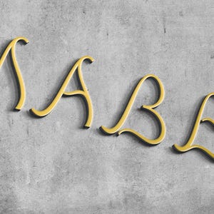 Metal Signage, Laser Cut Metal Sign, Custom Metal Logo, Stainless Steel ...