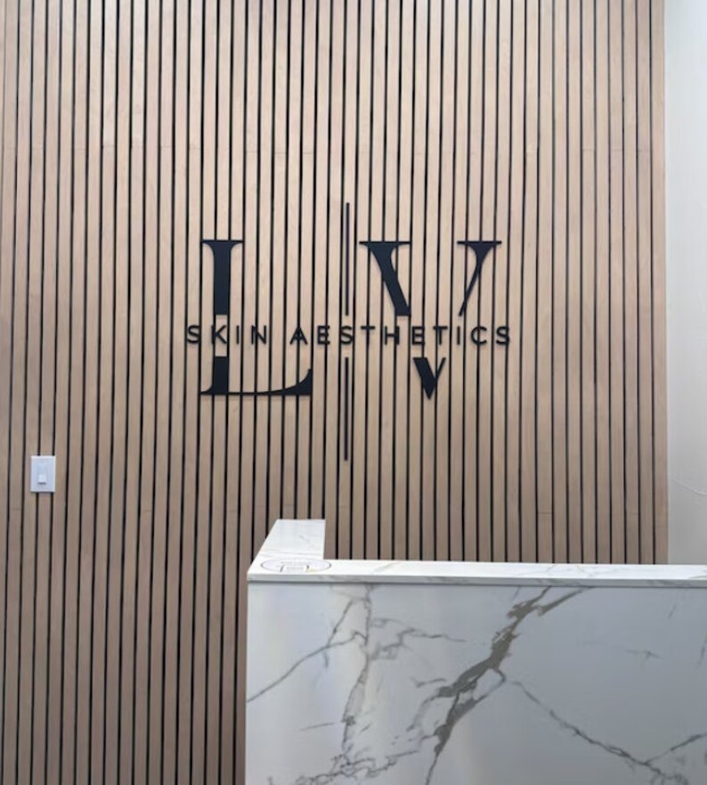 Custom 3D Logo Sign: Laser Cut Acrylic & Metal Sign, We Create Your ...