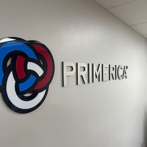 Custom Primerica Sign, Office 3D Logo, Sign for Office Wall Logo ...