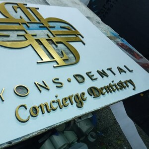 Dental Clinic Sign Reception Signage Logo Sign Business - Etsy