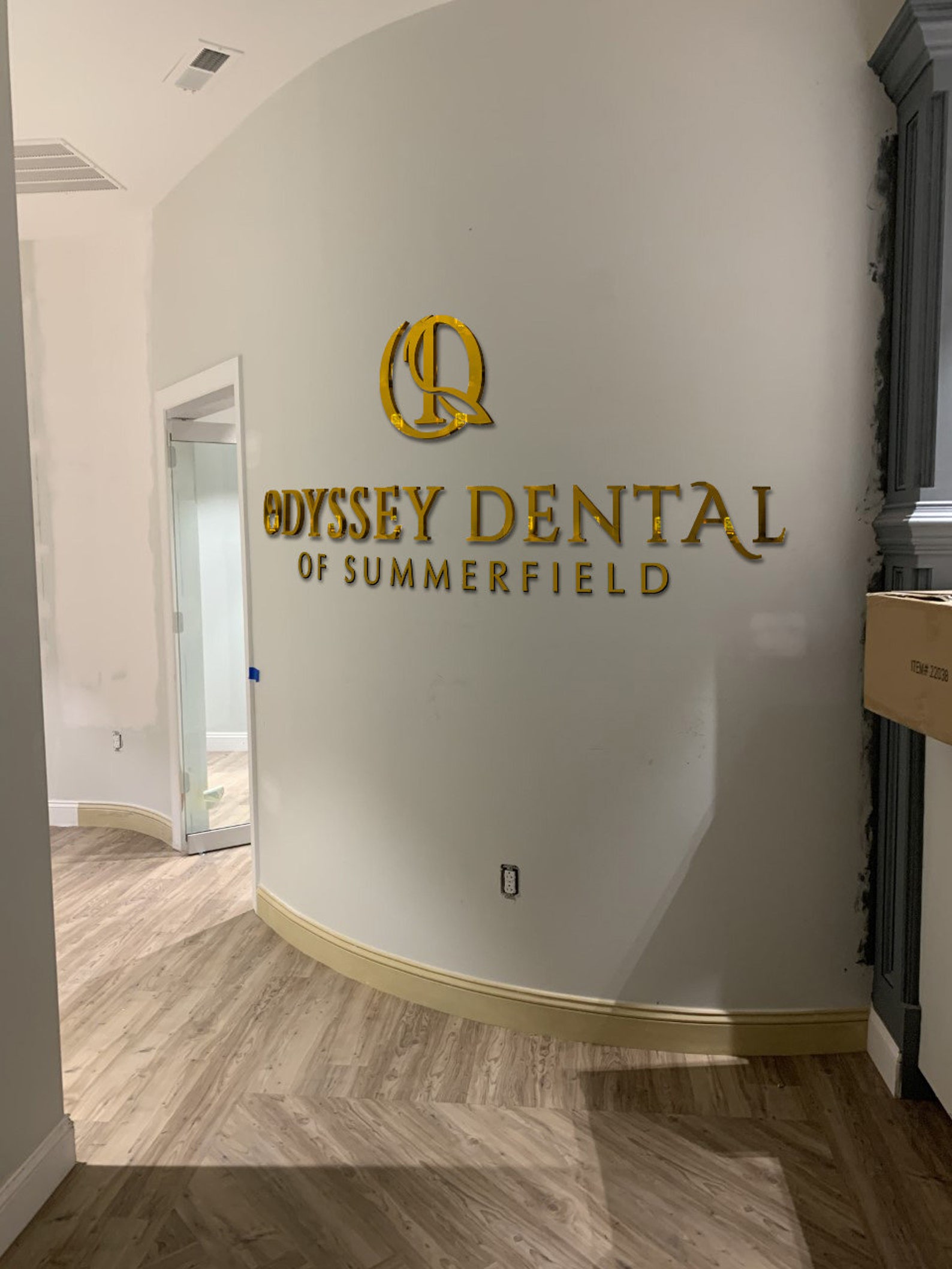 Dental Clinic Sign Reception Signage Logo Sign Business - Etsy
