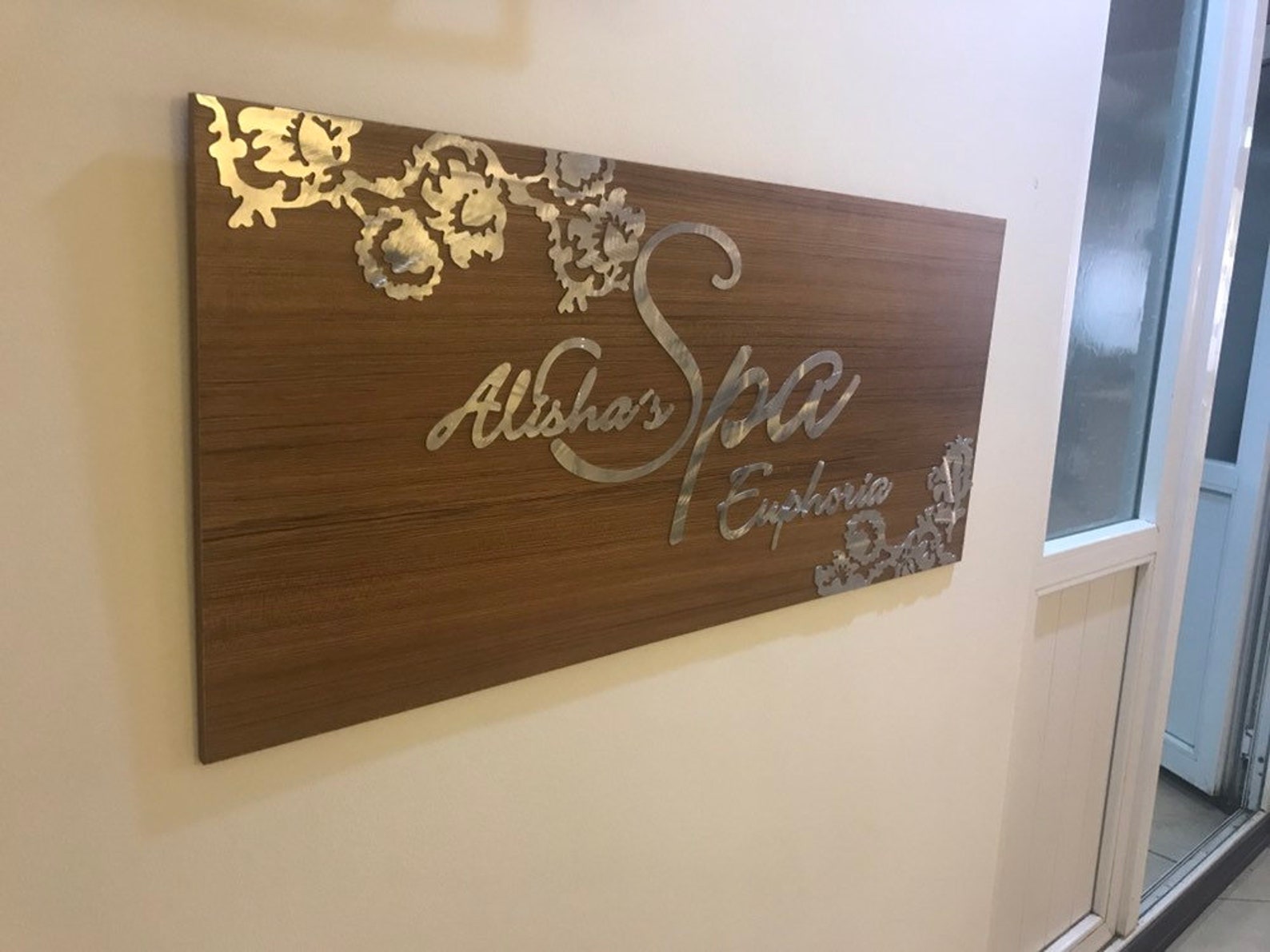 Custom Handmade Cut Logo Sign With Raised 3D Design Small | Etsy