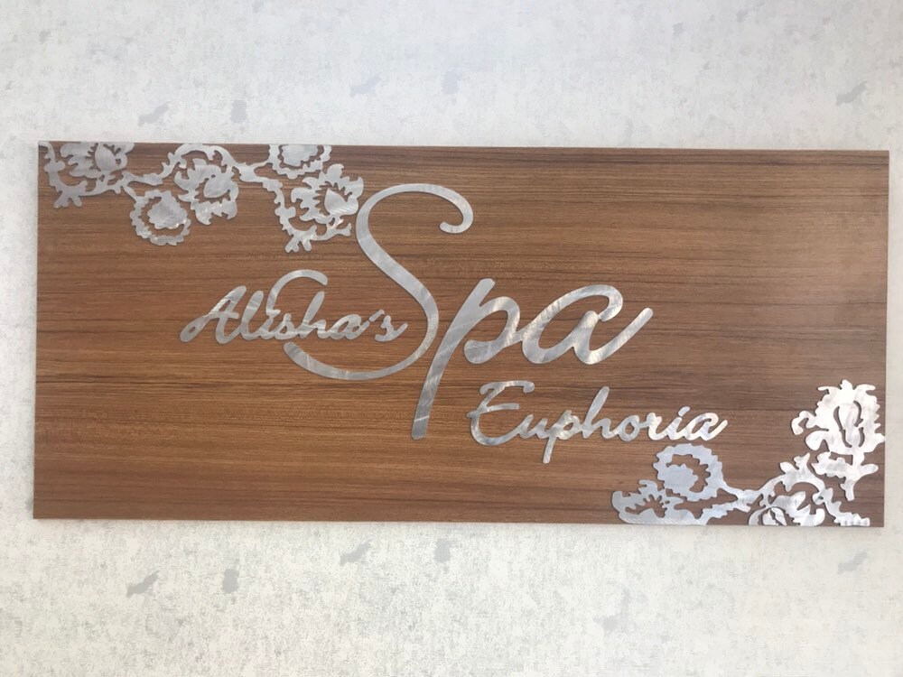 Custom Handmade Cut Logo Sign With Raised 3D Design Small | Etsy