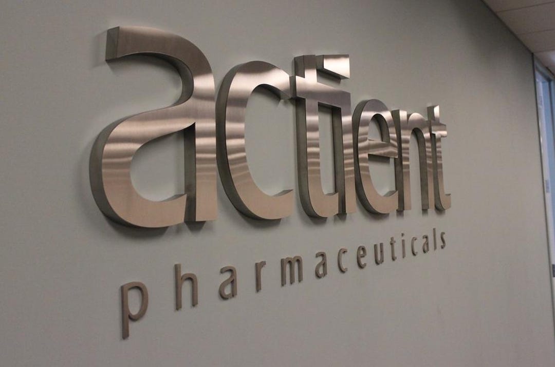 Metal Signage, Laser Cut Metal Sign, Custom Metal Logo, Stainless Steel ...