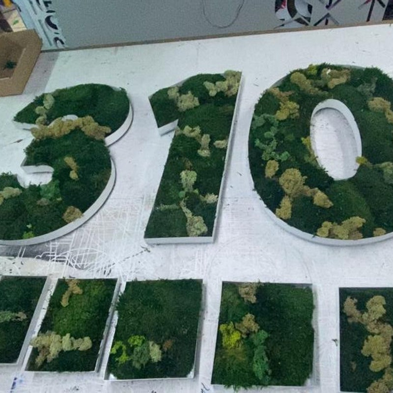 Moss Sign - Etsy
