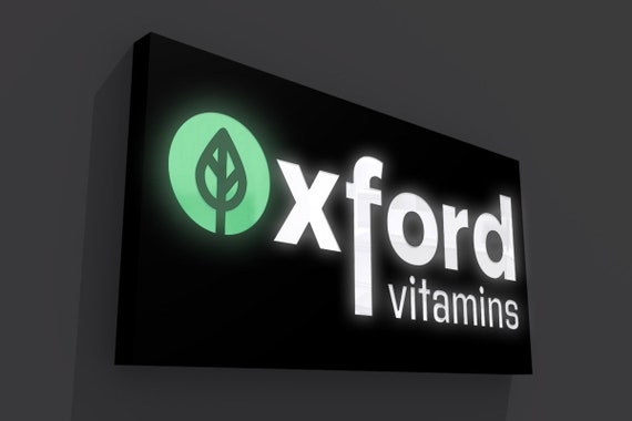 Leds Sign for Business Backlit Sign Custom Logo LED Light - Etsy