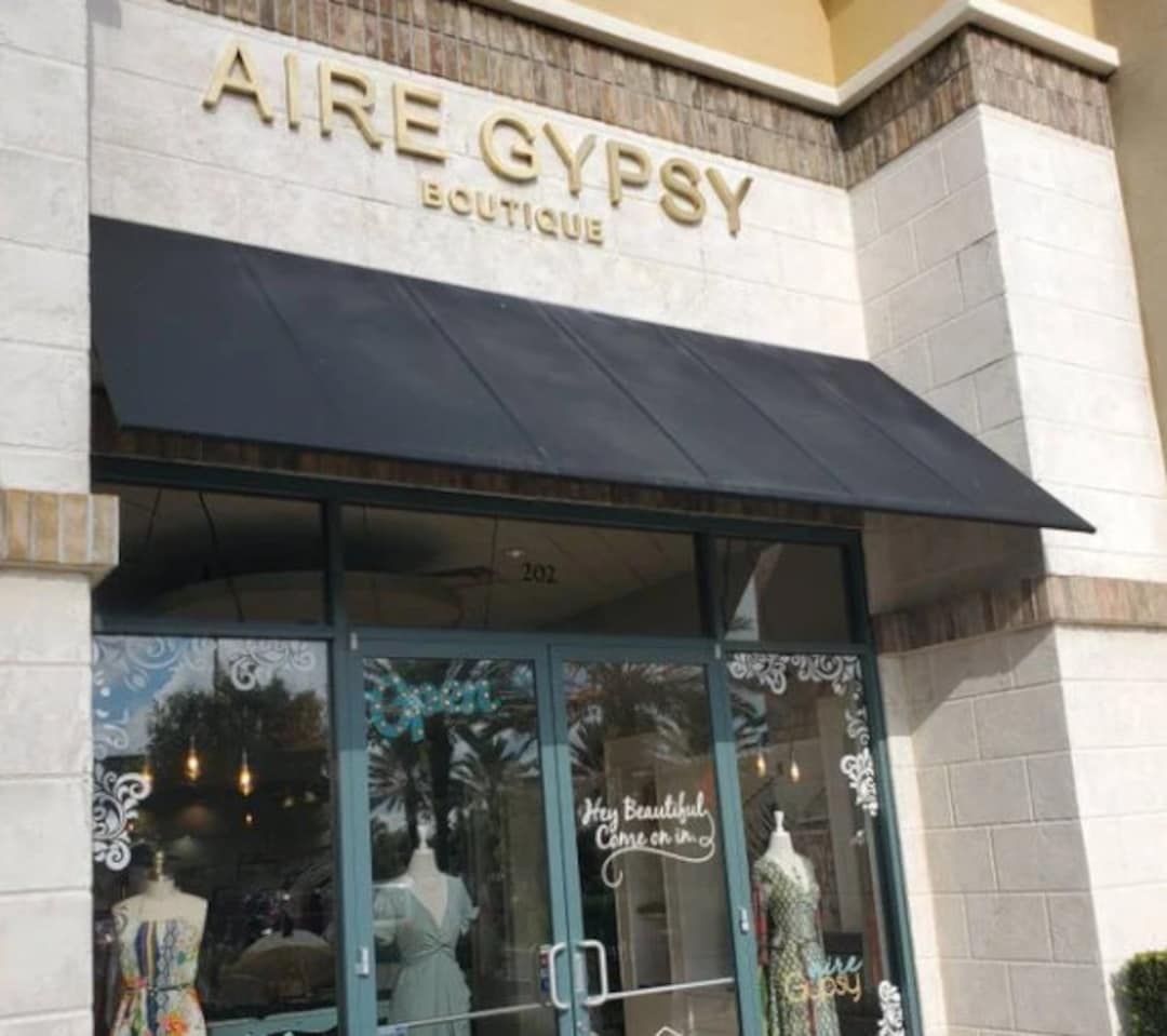 Shop Window Sign, Showcase Sign, Exterior Sign, Personalized Logo Sign ...