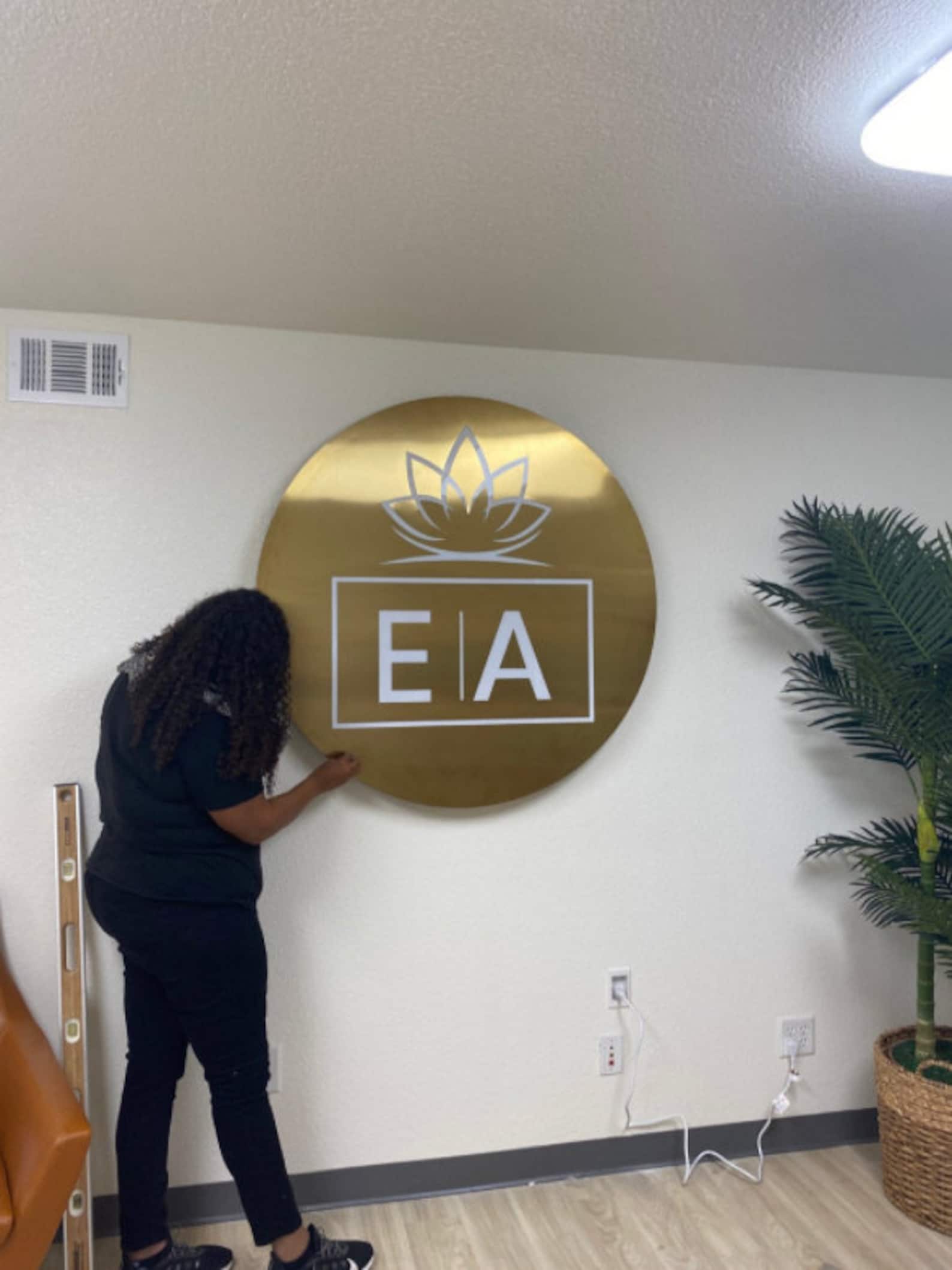 Clinic Logo Sign Customizable Sign for Business Home Office - Etsy