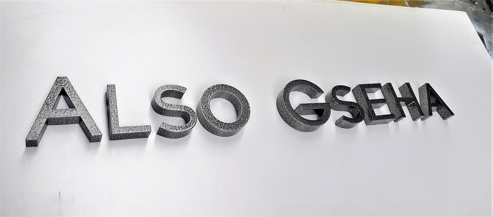 Channel Letter Sign Aluminum Forged Letter Custom Laser Cut | Etsy