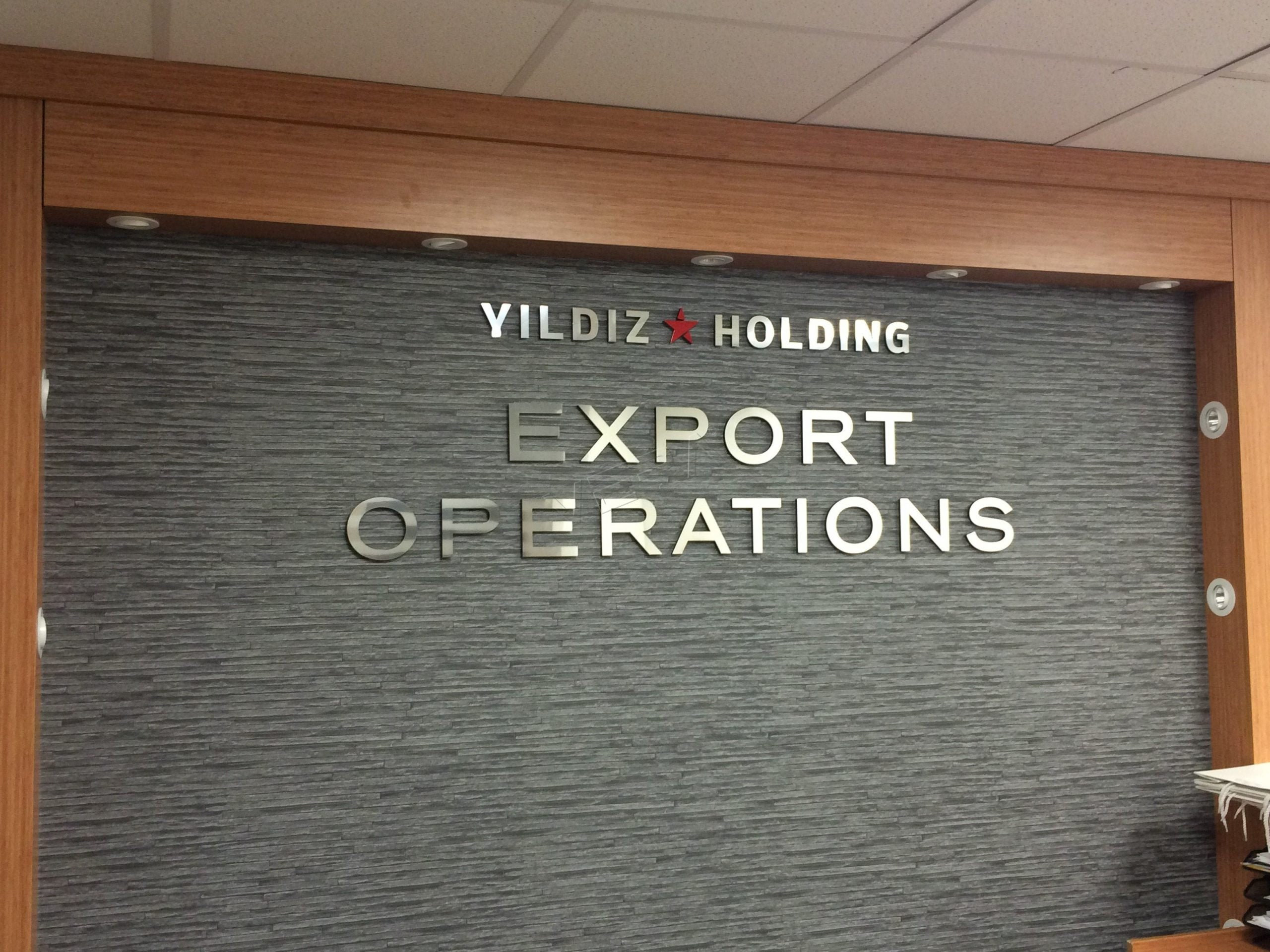 Custom 3D Logo Sign: Laser Cut Metal & Acrylic, Business Reception - Etsy