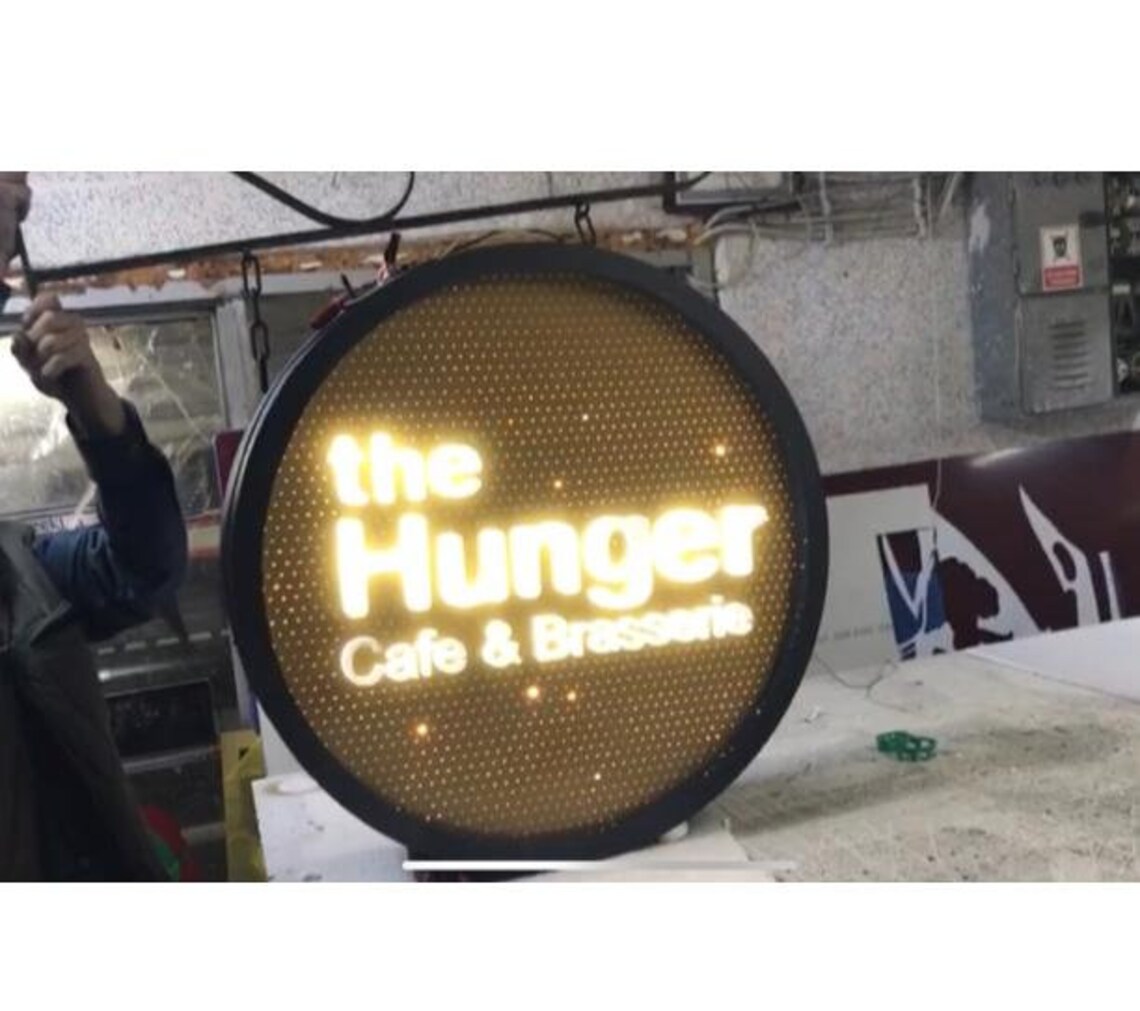 Display Sign Custom Leds Sign for Business Backlit Sign - Etsy