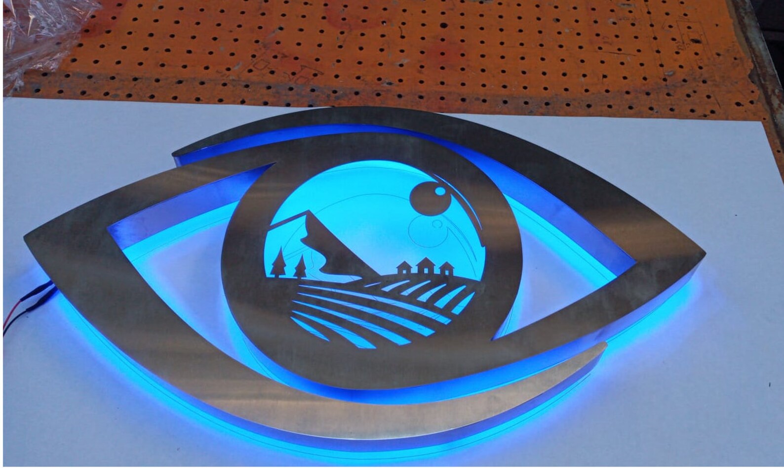 LED Light Logo and Letters Custom Backlit Sign Sign for - Etsy