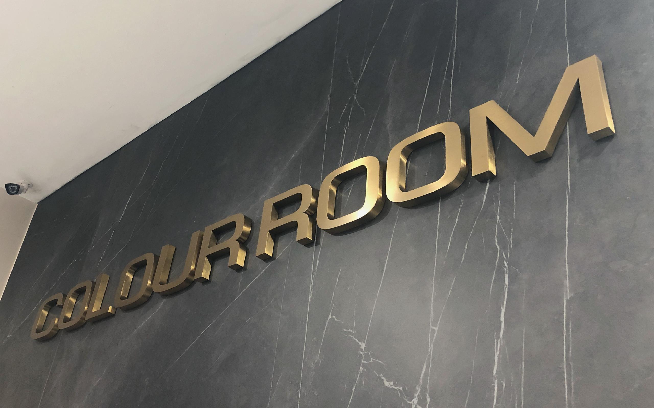 Custom Metal Logo Sign: Laser Cut, Raised 3D Design, Logo Sign With ...